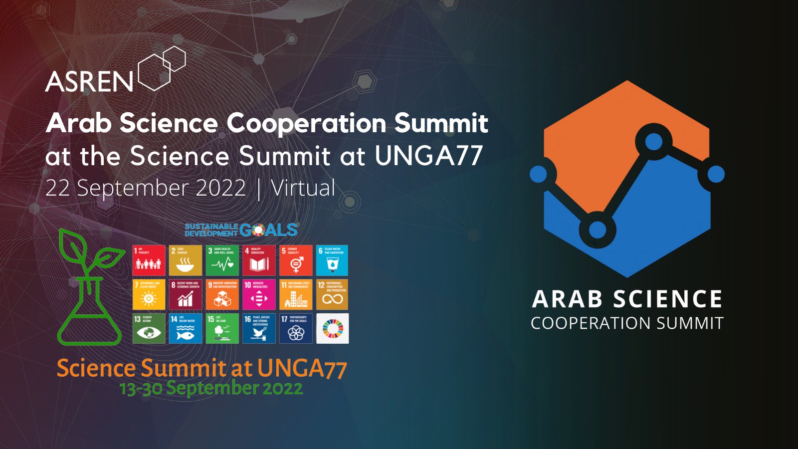 Arab Science Cooperation Summit at UNGA77 Science Summit: 22 September 2022 | GÉANT CONNECT Online