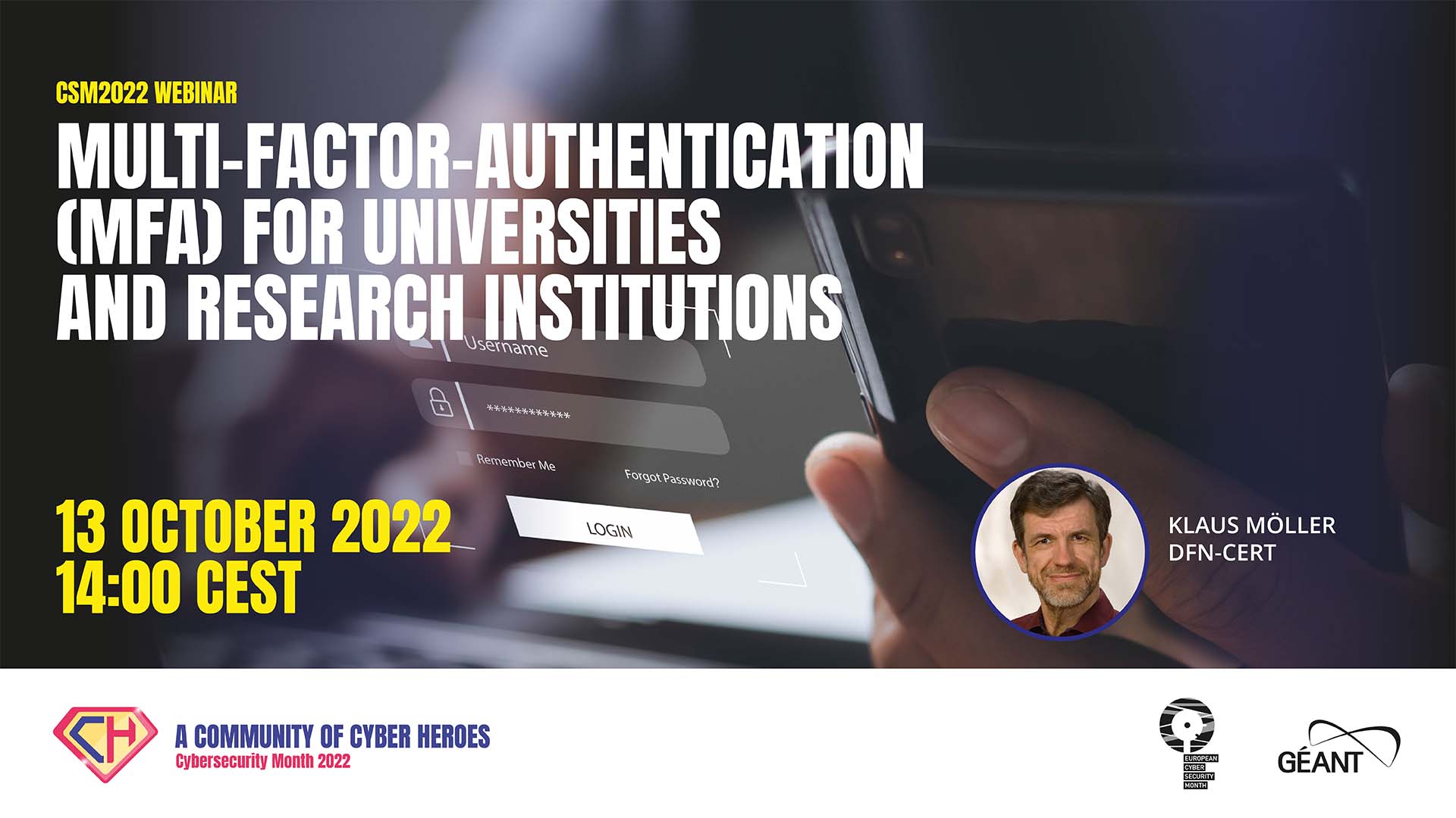 Cybersecmonth 2022 Webinar Multi Factor Authentication Mfa For