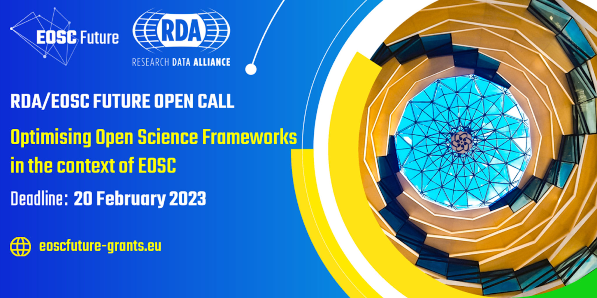 RDA / EOSC Future Call for Optimising Open Science Frameworks and Guidelines – Round 2 | GÉANT ...