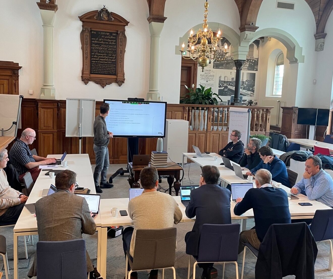 Hybrid SIG-MSP meeting in the beautiful historical premises of Zeist ...