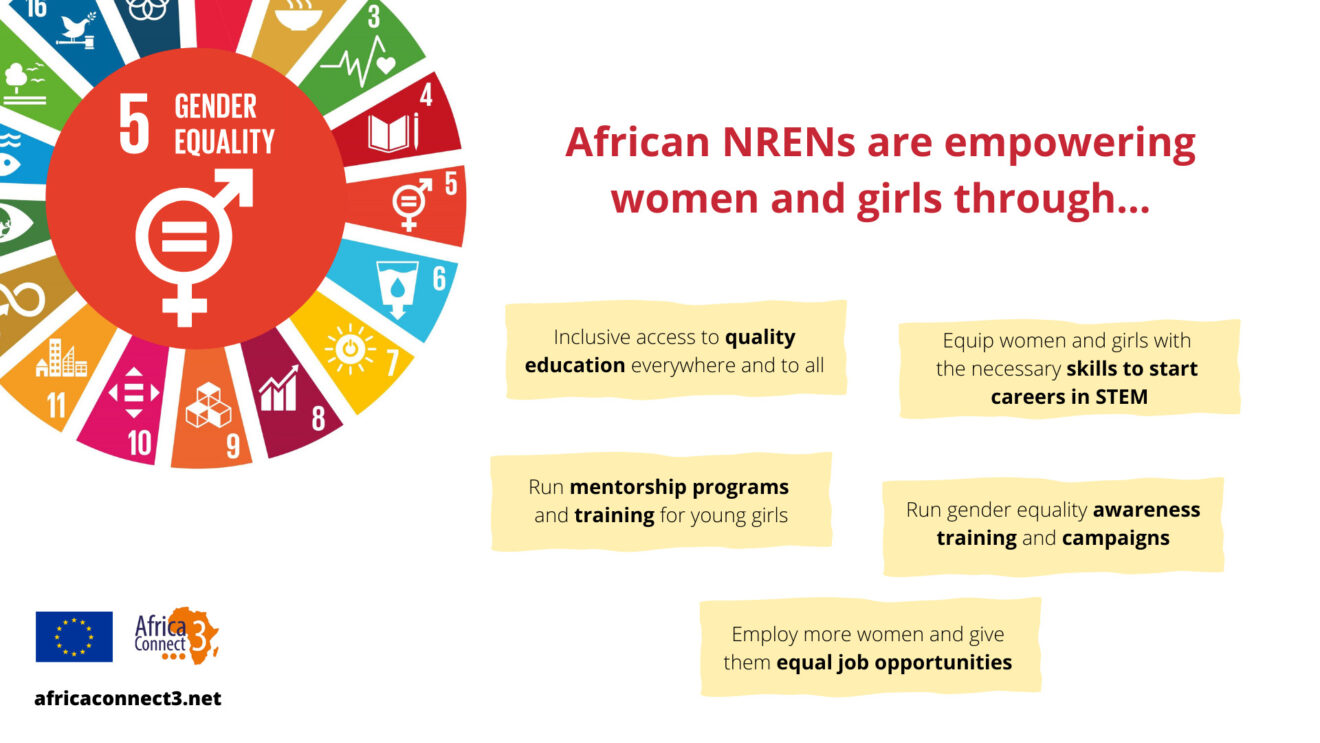 African NRENs empowering all women and girls towards achieving Gender ...