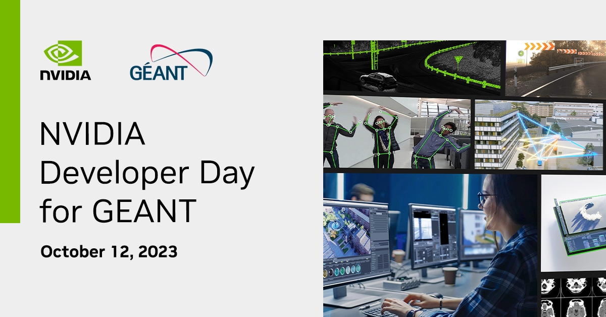 NVIDIA Developer Day AI and Quantum Computing 12/10/2023 13:00 CEST | GÉANT CONNECT Online