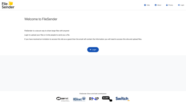 FileSender Online Infoshare: new UI ready for field testing | GÉANT ...