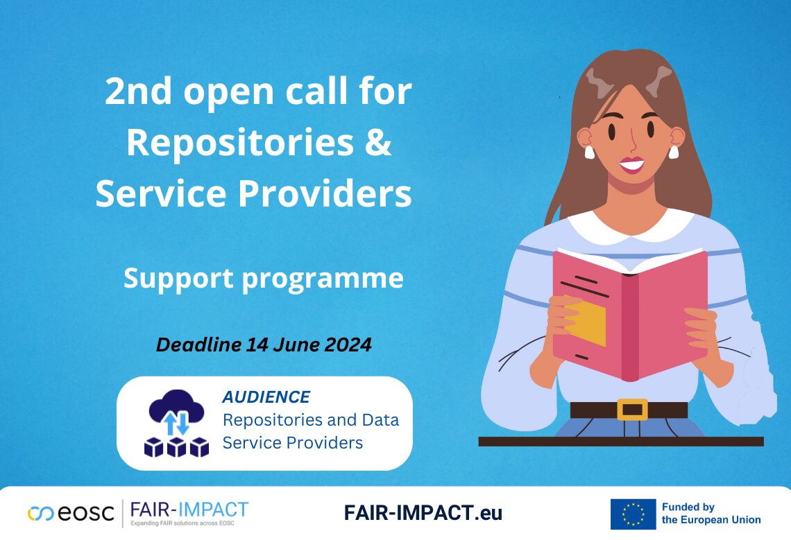 2nd FAIR-IMPACT open call for repositories & service providers – deadline 14 June | GÉANT ...