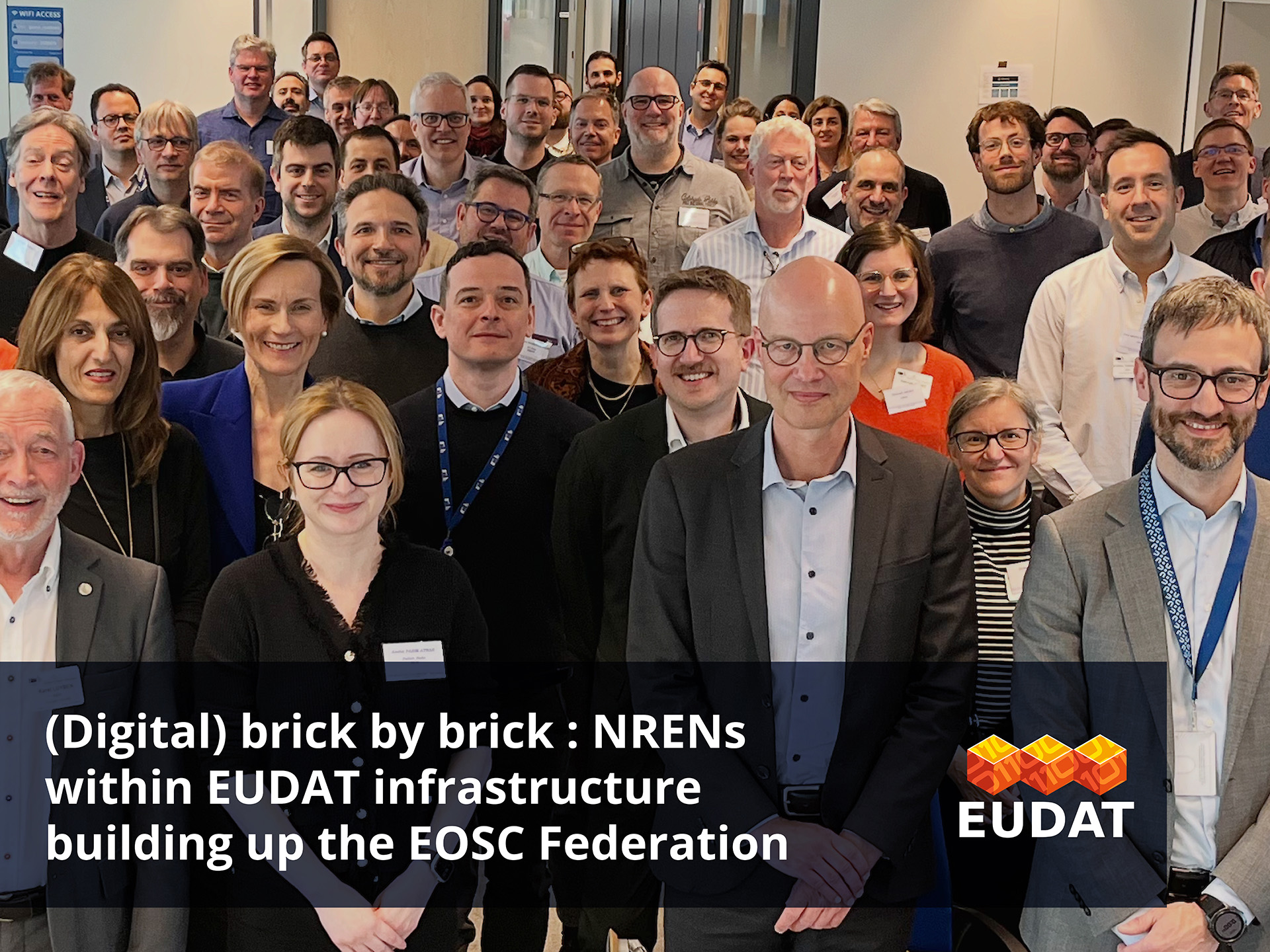 (Digital) brick by brick: NRENs within EUDAT infrastructure building up the EOSC Federation ...