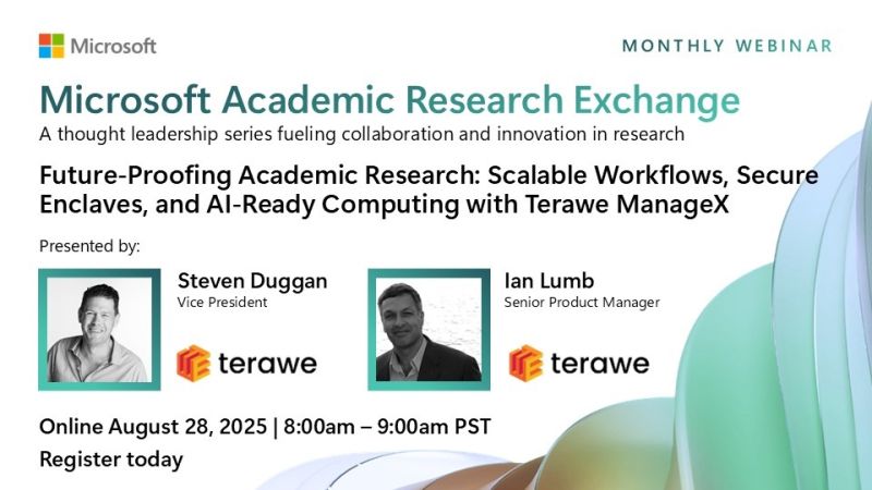 [Partner Webinar] Future-proofing academic research: Scalable workflows ...